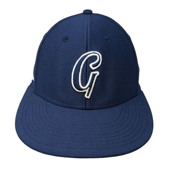 Pukka | Accessories | Letter G Logo Fitted Hat Blue Sm Embroidered ...
